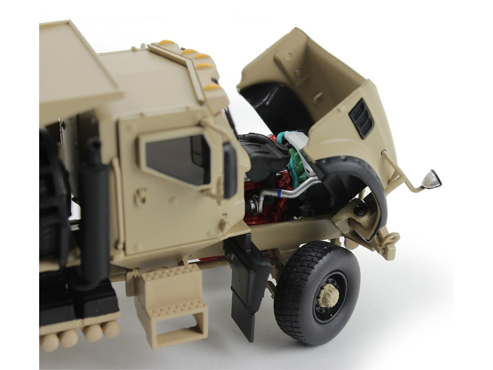 Mack Defense M917A3 Heavy Dump Truck Tan 1/50 Diecast Model First Gear ...