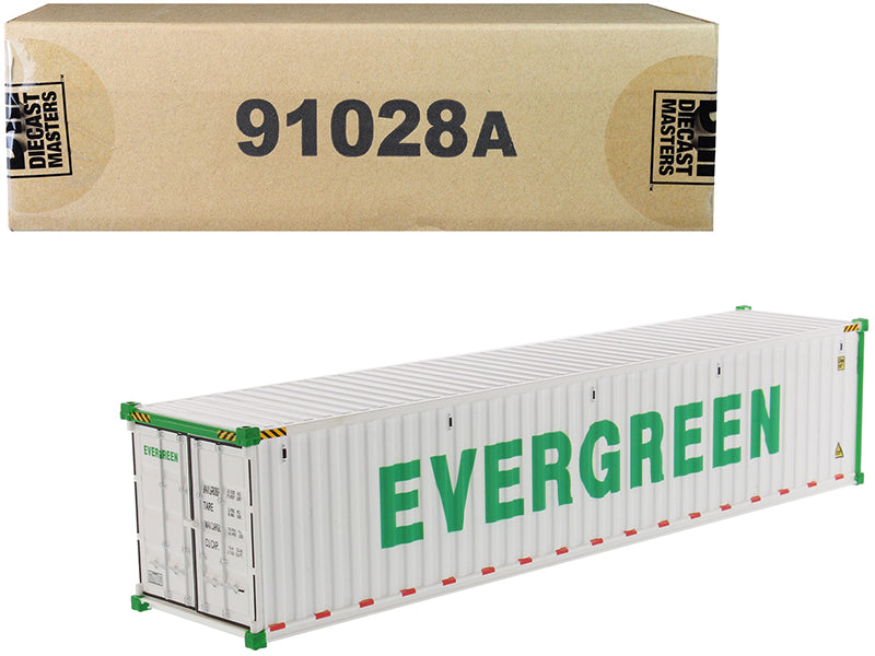 40' Refrigerated Sea Container "EverGreen" White "Transport Series" 1 ...