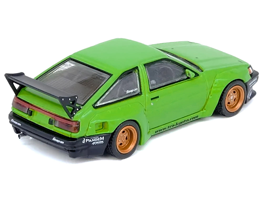 Toyota AE86 Levin RHD (Right Hand Drive) "Pandem Rocket Bunny" Green 1 ...