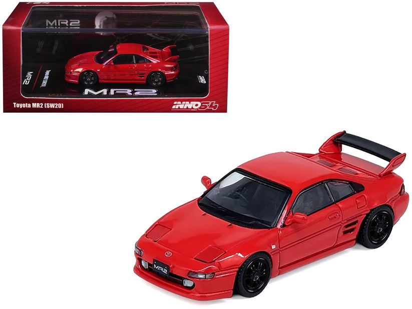 Toyota MR2 (SW20) RHD (Right Hand Drive) Red 1/64 Diecast Model Car by ...